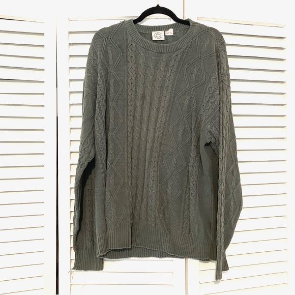 Casual Club | Sweaters | Vintage Casual Club Chunky Knit Fisherman ...